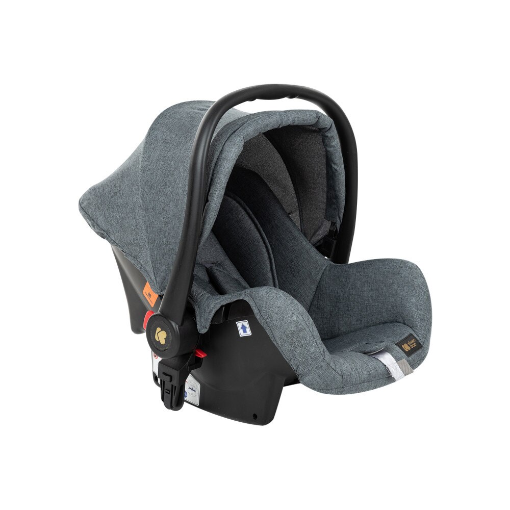 Carucior transformabil KikkaBoo 3 in 1 Kaia Dark Grey - eMAG.ro