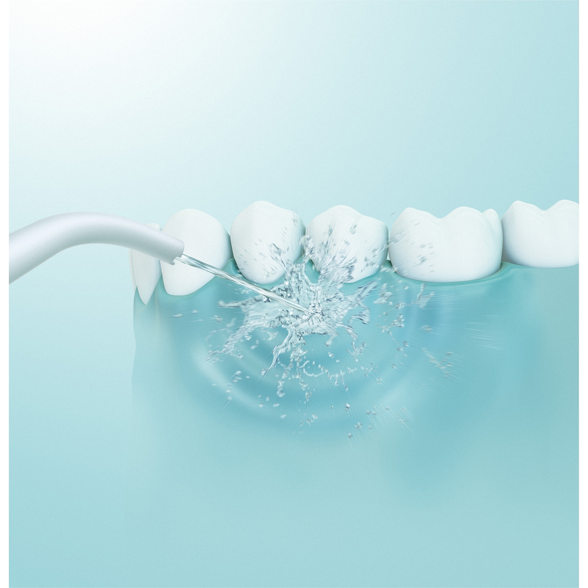 Зъбен душ Panasonic EW-DJ11-A503, 2 нива на налягане, Преносим ...