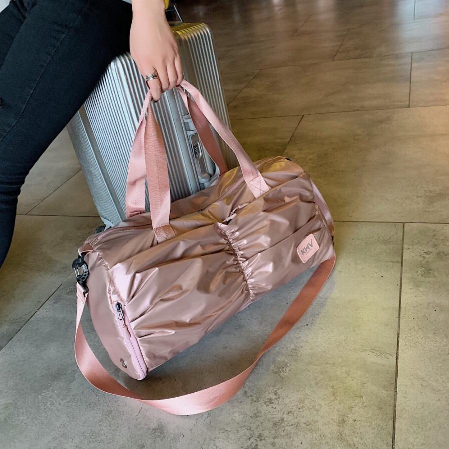 Geanta sport pentru sala cu aspect metalic, impermeabila, cu ...