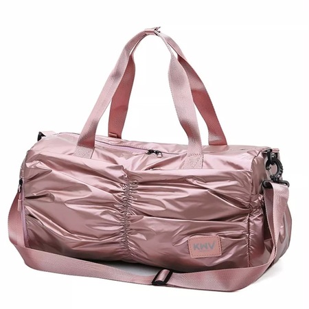 Geanta sport pentru sala cu aspect metalic, impermeabila, cu ...