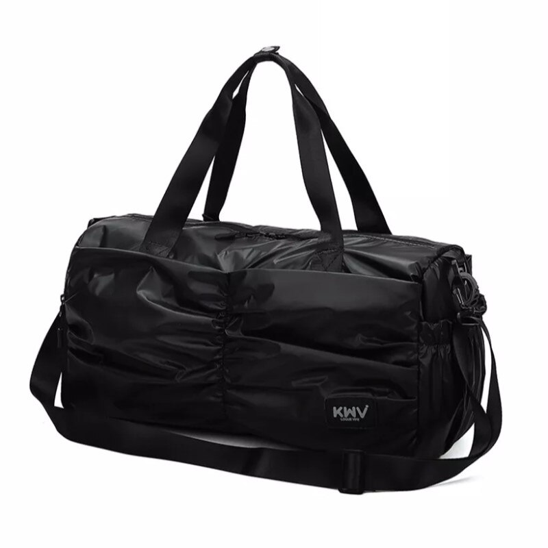 Geanta sport pentru sala cu aspect metalic, impermeabila, cu ...