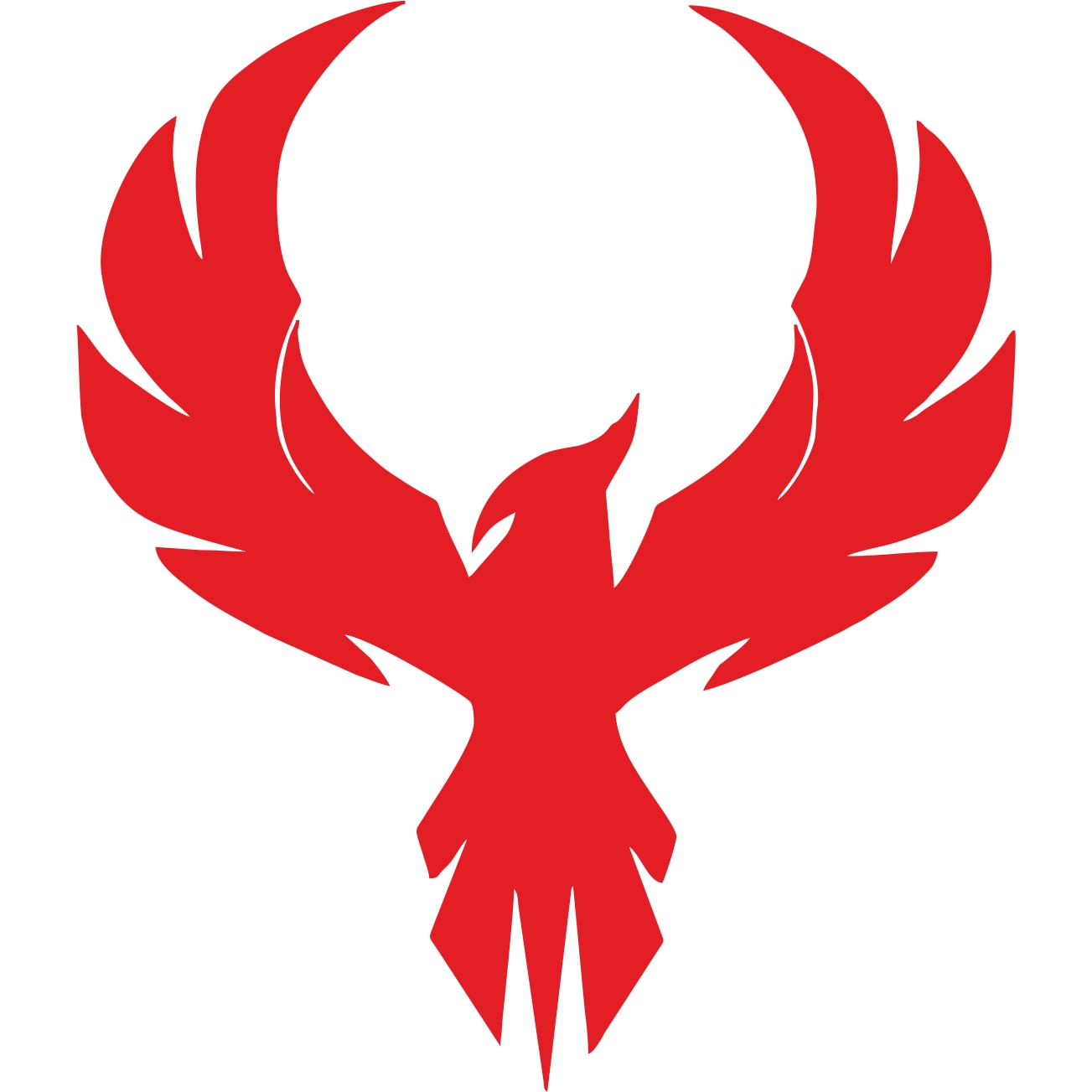 Sticker auto Phoenix, Rosu, 15 cm - eMAG.ro