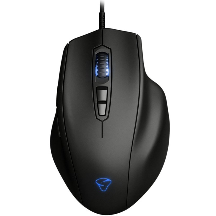 Mouse gaming cu fir, Mionix, Naos Pro, 3370-19000 DPI, Cablu 1.8 m ...