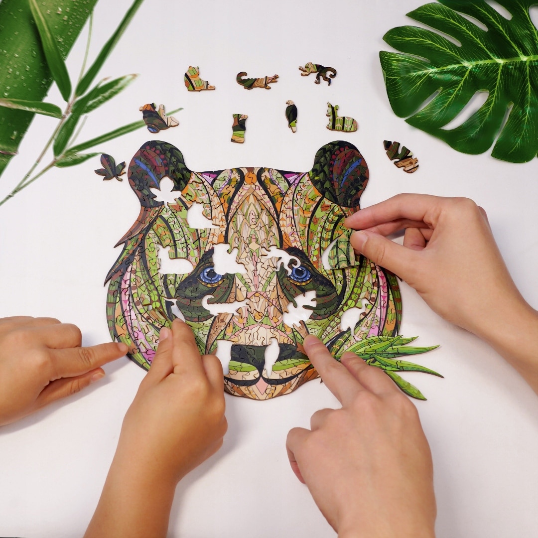 Puzzle 270 piese, Moments, Lemn, Multicolor - eMAG.ro