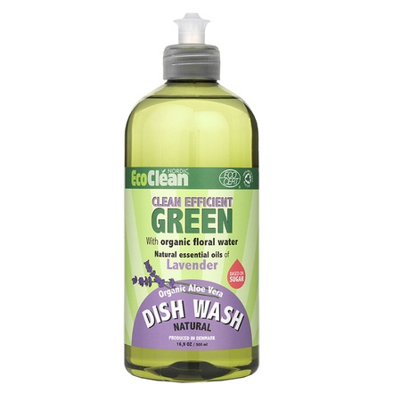 Detergent BIO pentru Vase Lavanda EcoClean Nordic, 500 ml - eMAG.ro