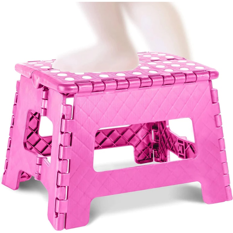 Scaunel Inaltator pentru copii, Pliabil, Anti-alunecare, 20x18x22 cm ...