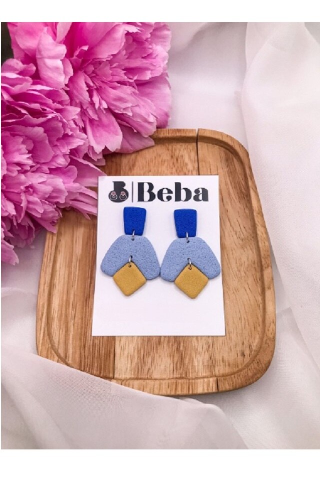 Cercei dama, Beba Clay, 5 × 3.5 cm - eMAG.ro