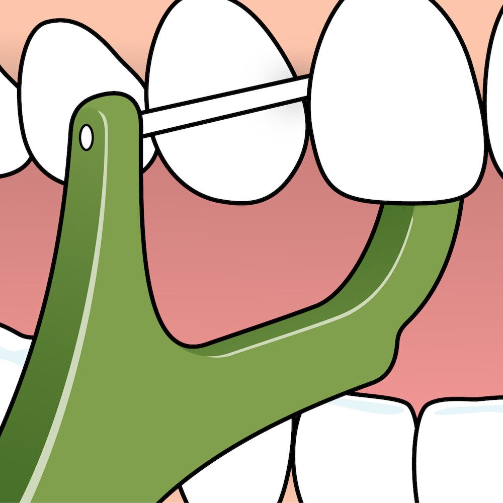 Ata dentara pe maner, TePe, punga 36 buc - eMAG.ro