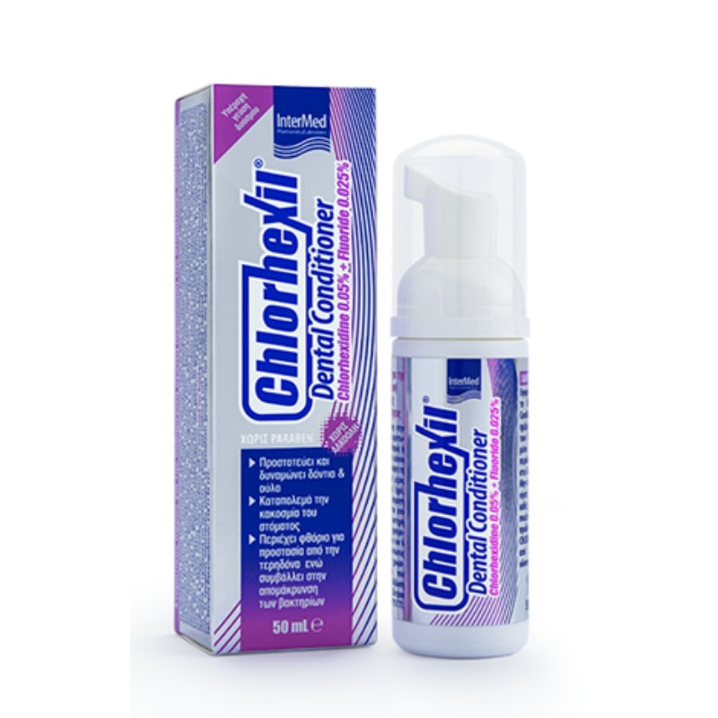 Spuma de gura cu fluor, Chlorhexil, 50ml - eMAG.ro