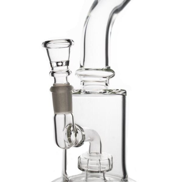 Bong de sticla Sneaky Barrel, Bolt, 25cm, Transparent - eMAG.ro