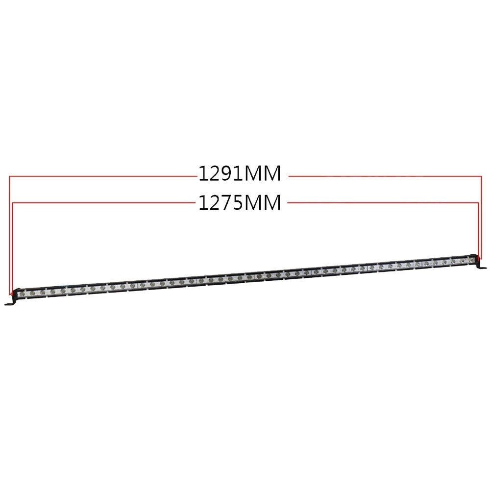 Led Bar 144W 48 12V / 24V, Offroad, 4x4, Slim, One-Row - eMAG.ro