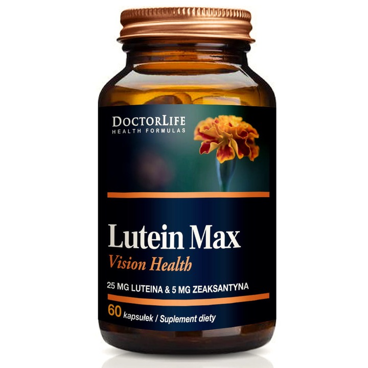 Хранителна добавка Doctorlife Лутеин Макс 25 Mg 60 капсули Emag Bg