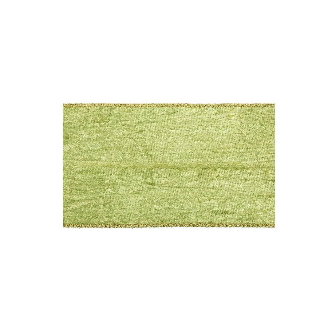 Set 2 role panglica velur verde auriu 400x6.3 cm - eMAG.ro