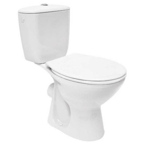 Set WC Cersanit Compact VO 010 + rezervor 3/6L + capac WC polipropilena ...