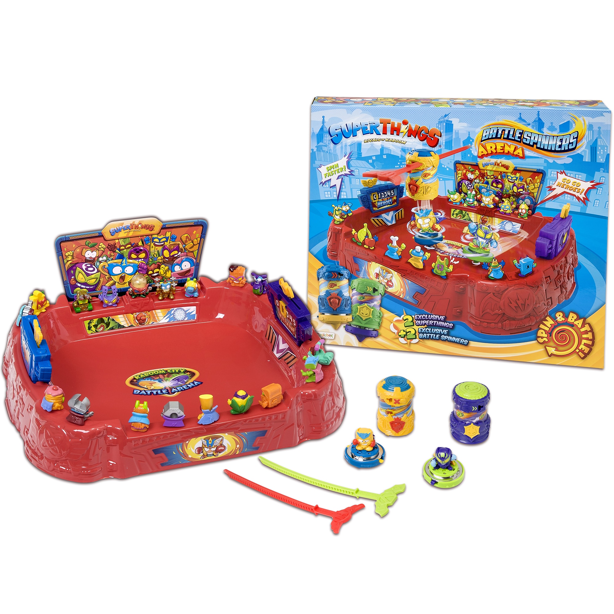 Set de joaca SuperZings - Battle spinners arena - eMAG.ro