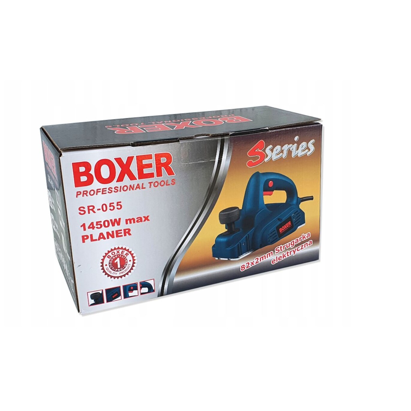 Elektromos gyalu, 1450W, Boxer SR055 - eMAG.hu