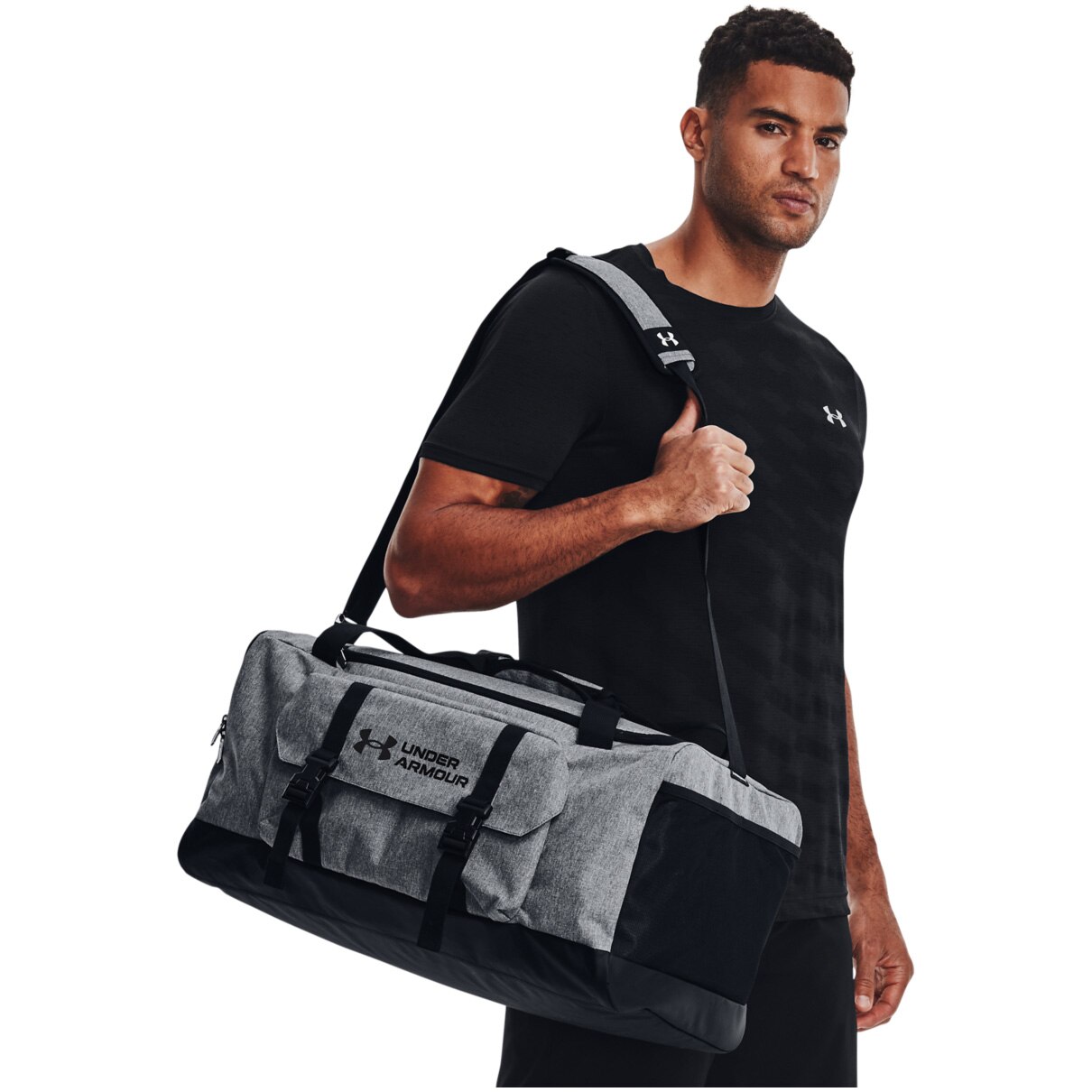 Geanta Under Armour Gametime, Unisex, Gri deschis - eMAG.ro