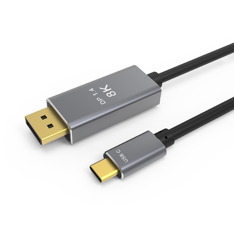 HODIY Kábel, USB-C/DisplayPort, 8k/5K/4K, 144 Hz, 3m, fekete - eMAG.hu