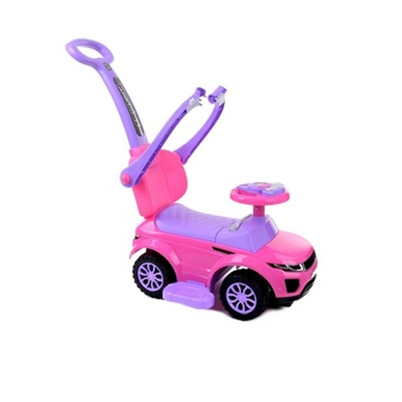 Бебешка кола 3 в 1 BabyMix 906129, Розова - eMAG.bg
