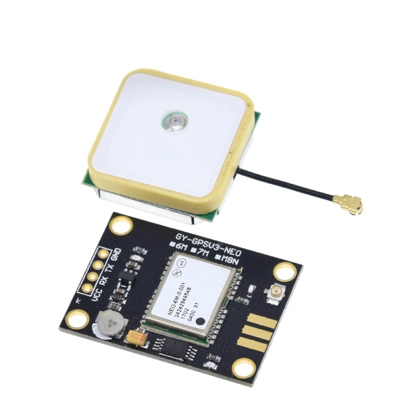 NEO-6M GPS modul, Univerzális 3V-5V tápegység - eMAG.hu