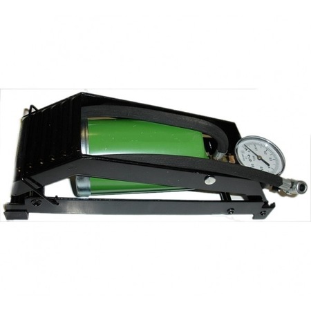 Pompa cu picior automata, pompa pentru anvelope, verde - eMAG.ro