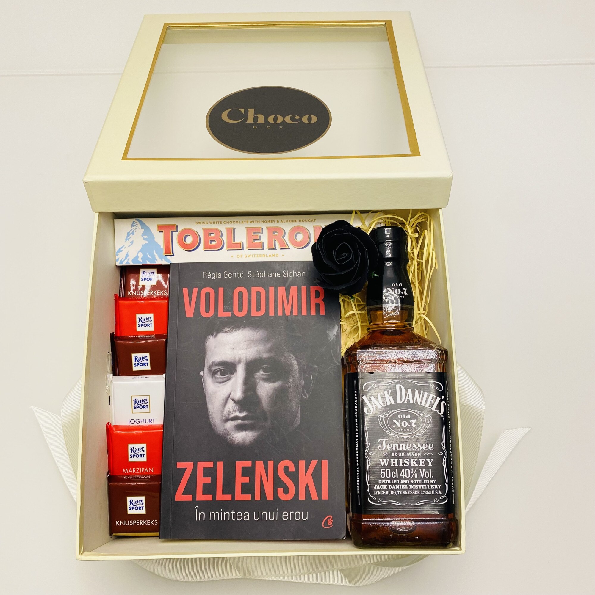 Cutie Cadou Chocobox, pentru Barbati, Cartea Volodimir Zelenski In ...