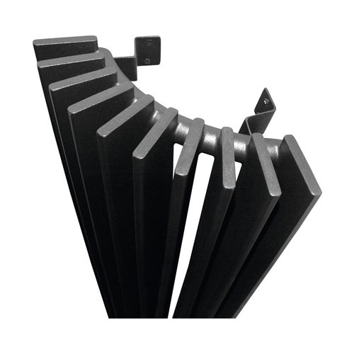Calorifer decorativ, Dimensiuni 1800x360 mm, Culoare antracit, montaj ...