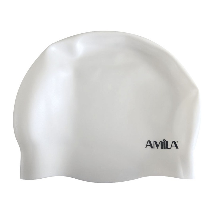 Casca inot, Amila, Silicon, Alb - eMAG.ro