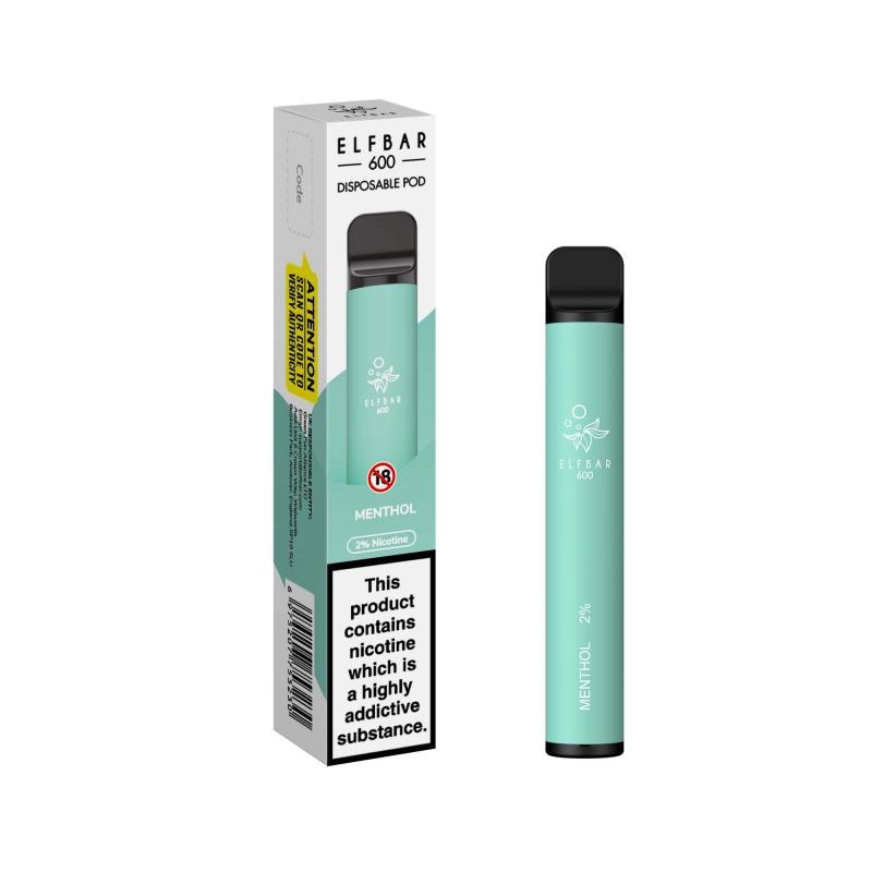 Tigara electronica de unica folosinta, Elf Bar - Menthol, 2ml, 20mg ...