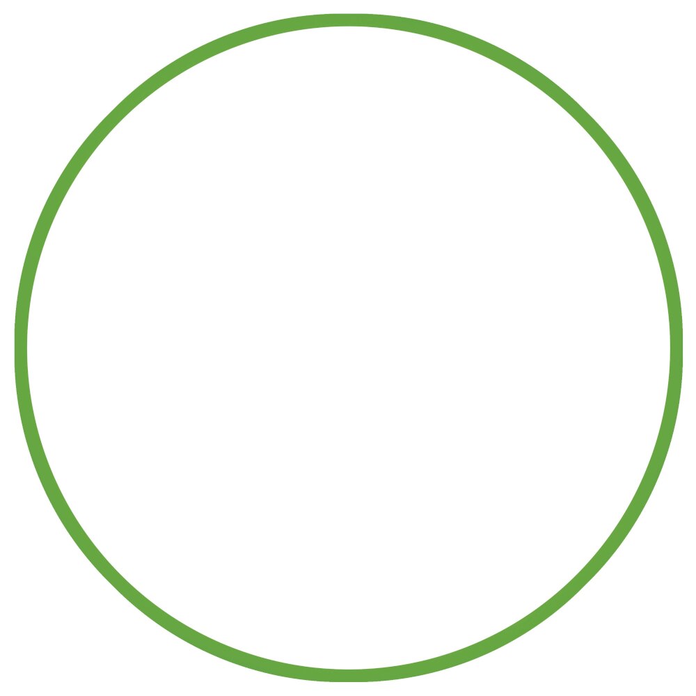 Cerc gimnastica Amila Hula Hoop Ritmic, 76 cm, Verde - eMAG.ro