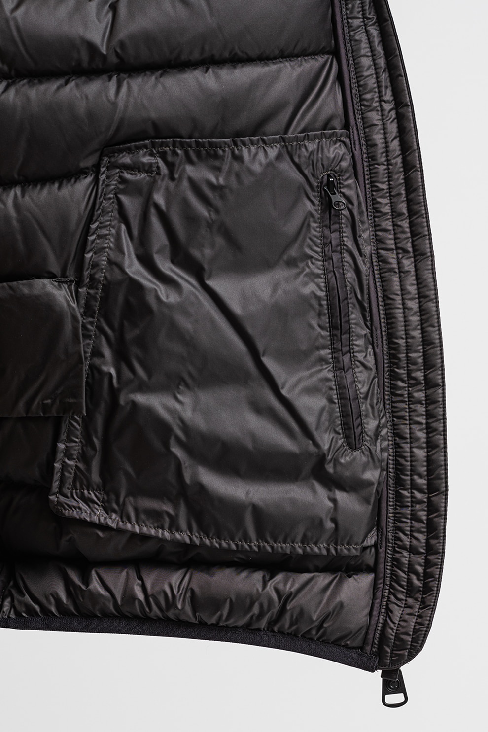 Colmar, Geaca cu umplutura de puf si gluga Concrete, Negru, 48 - eMAG.ro