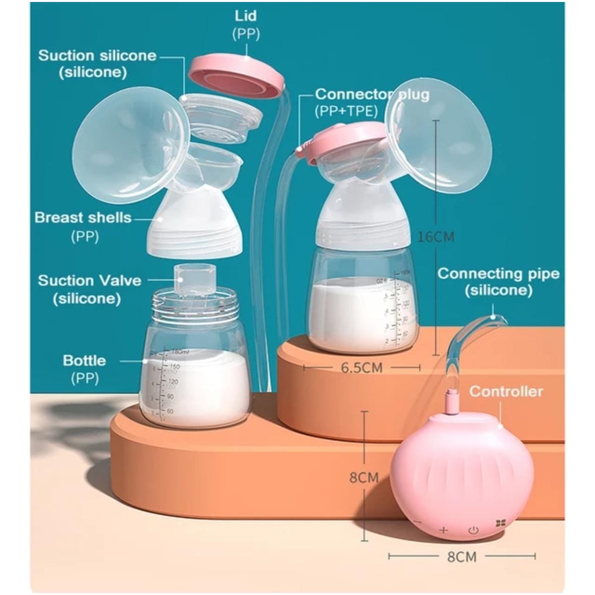 Pompa de san electrica MISUTA MST0911 150 ml - eMAG.ro