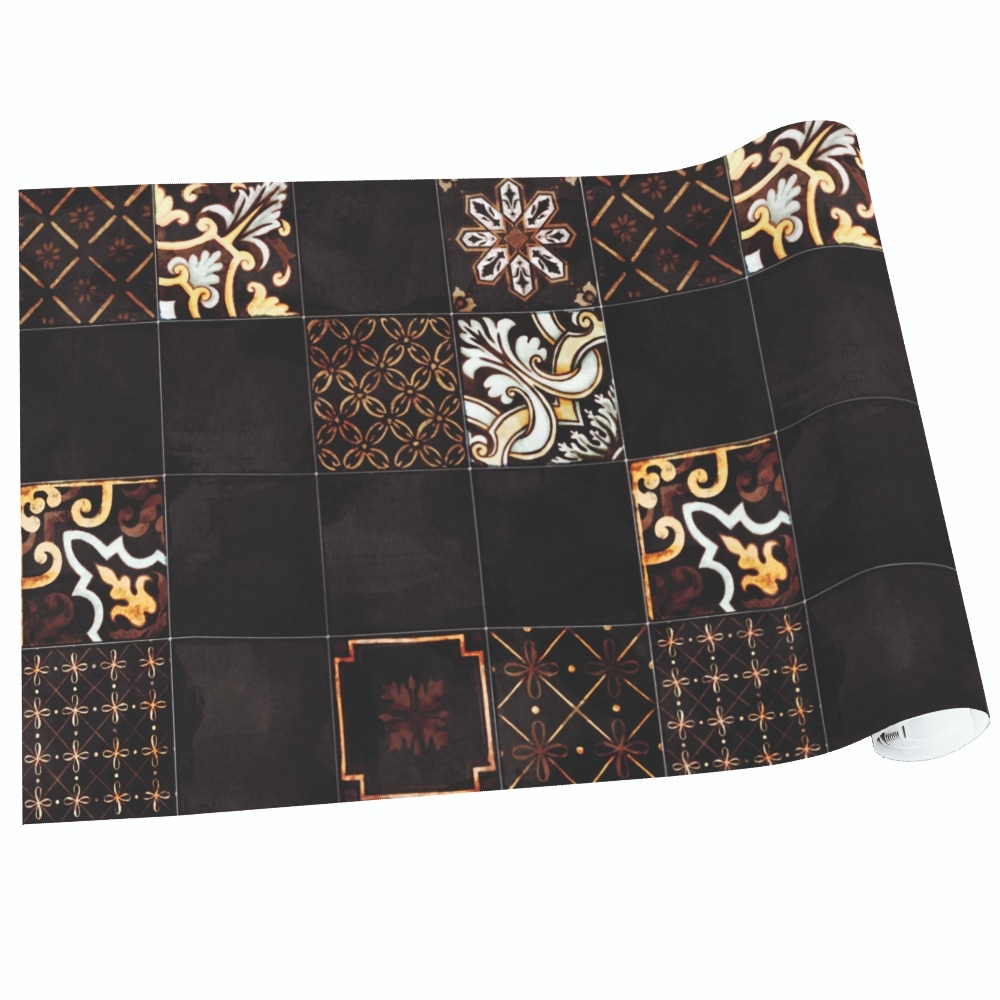 Autocolant faianta, laminat, Priti Global, model gresie luxury, 60x200 ...