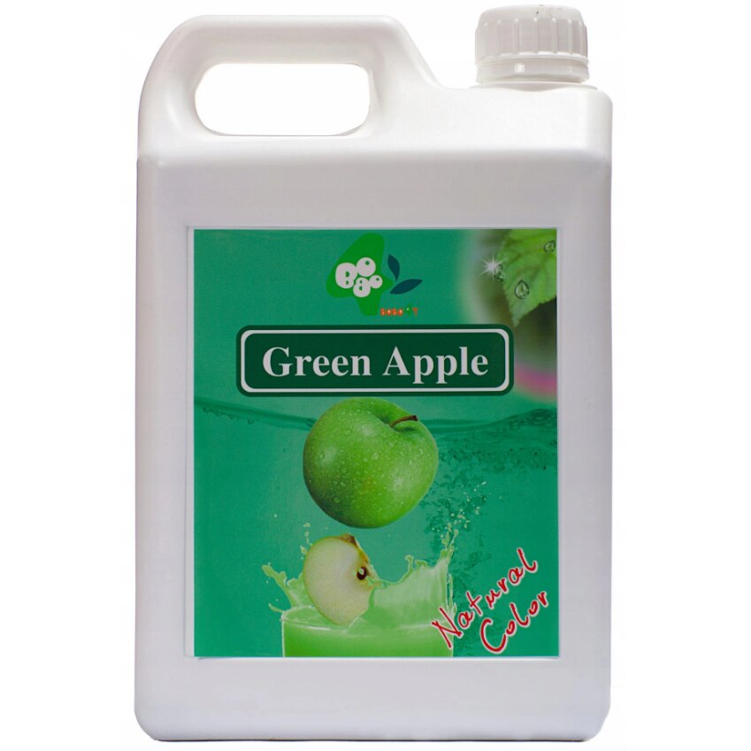 Sirop pentru Bubble Tea, Molecula, Aroma mar verde, 1.9L - eMAG.ro