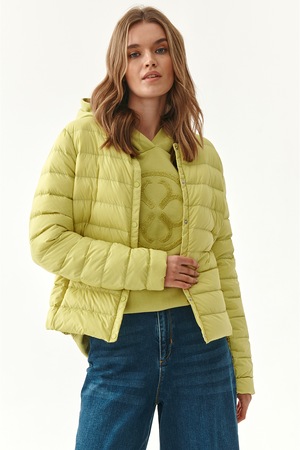 Tatuum, Jacheta usoara cu capse, Galben pai, 44 - eMAG.ro