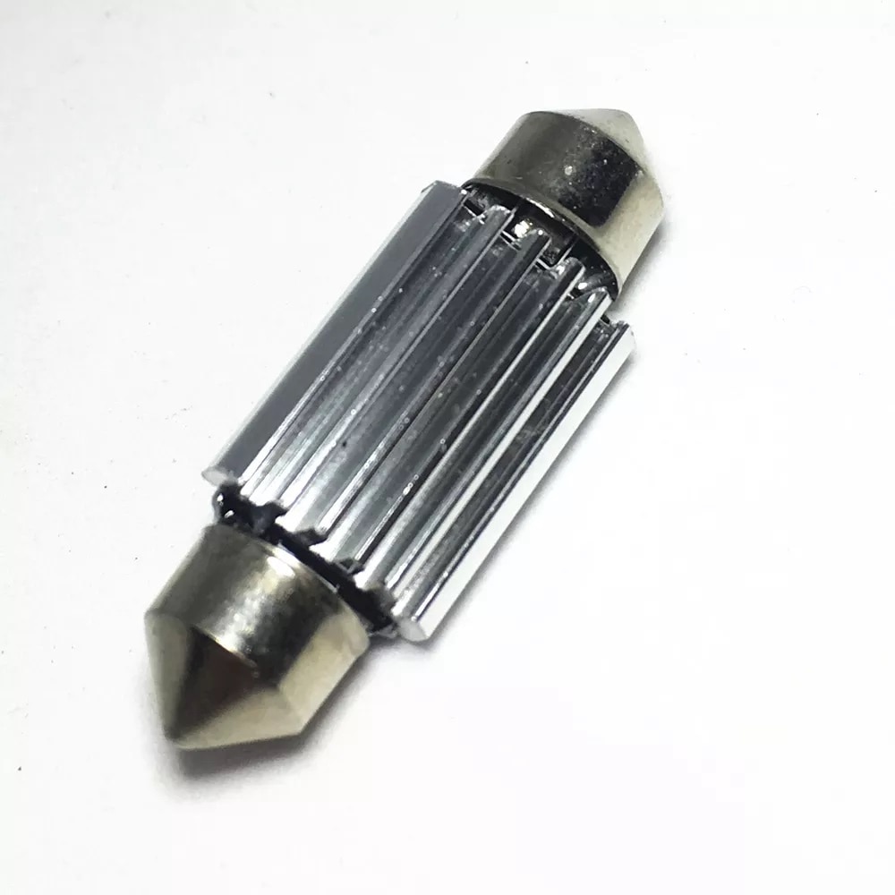 Set 2 becuri LED cu dioda 8 SMD 31mm 12V lumina alba, in blister - eMAG.ro