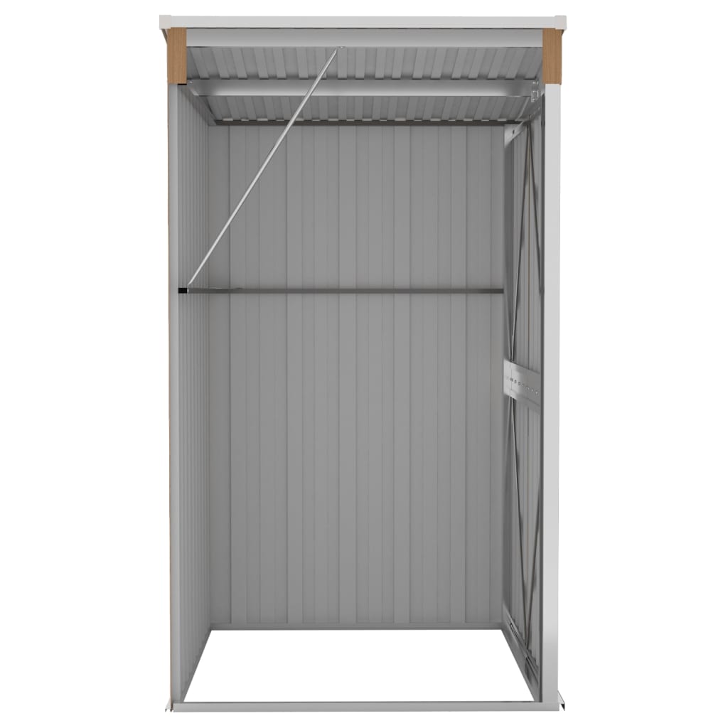 Sopron gradina/montaj perete maro 118x100x178cm otel galvanizat, pentru ...
