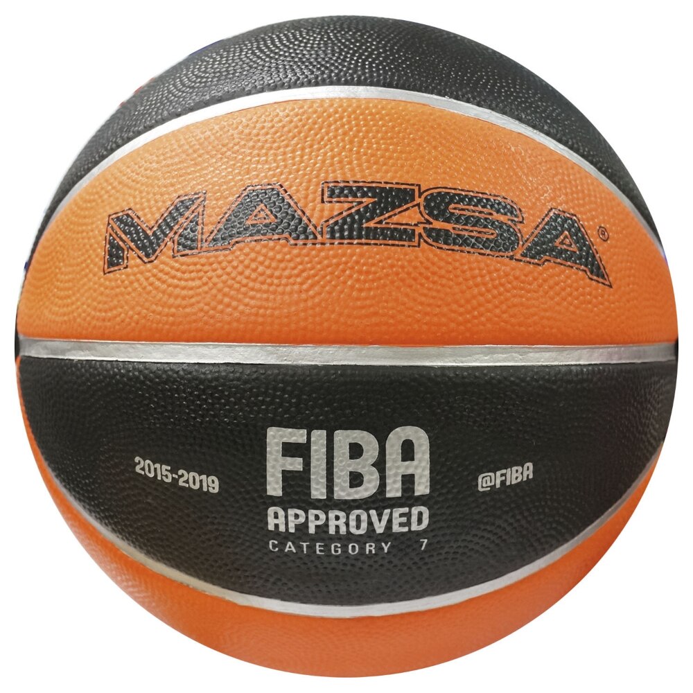 Minge baschet, Mazsa, Cauciuc, Nr 7, Multicolor - eMAG.ro