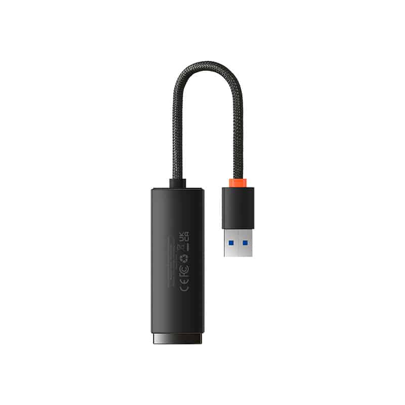 Adaptor de Retea Extern, Baseus BS-OH002 Lite Series, USB 3.0 la RJ45 ...