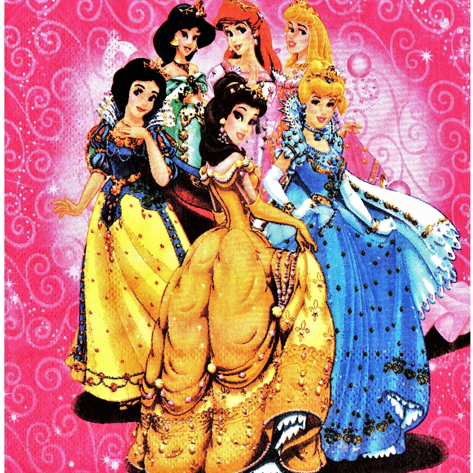 Set 10 buc Servetele de Masa Printesele Disney - eMAG.ro