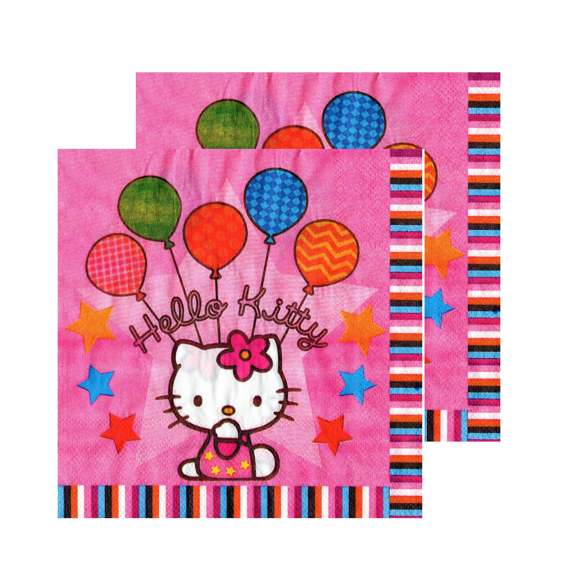 Set 10 buc Servetele de Masa Disney Pisicuta Roz Hello Kitty - eMAG.ro
