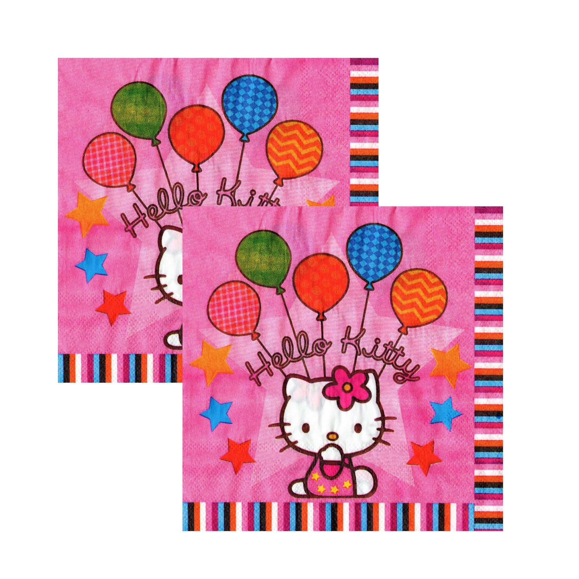 Set 10 buc Servetele de Masa Disney Pisicuta Roz Hello Kitty - eMAG.ro