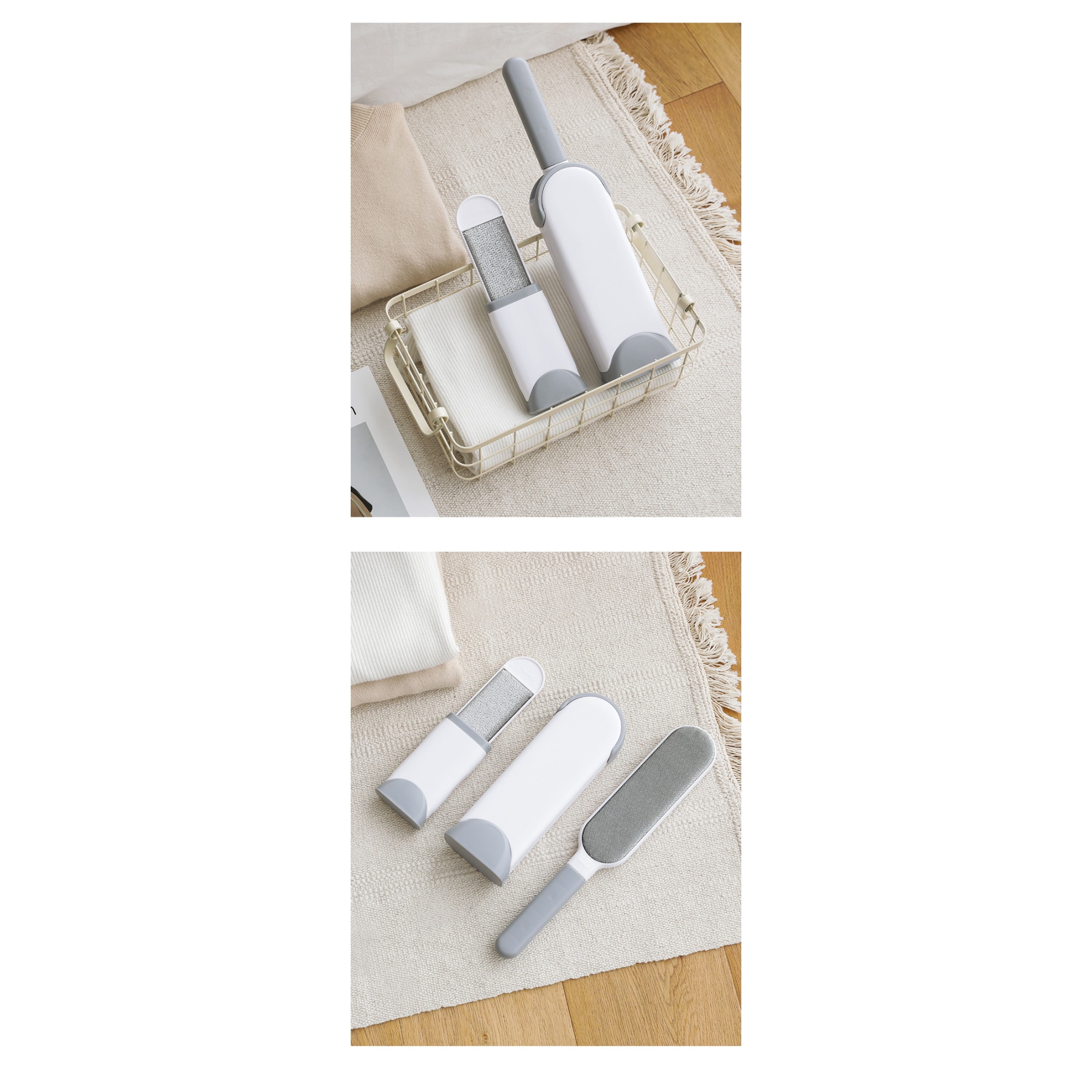 Set 2 perii pentru indepartarea parului de animale de pe haine, Zola ...