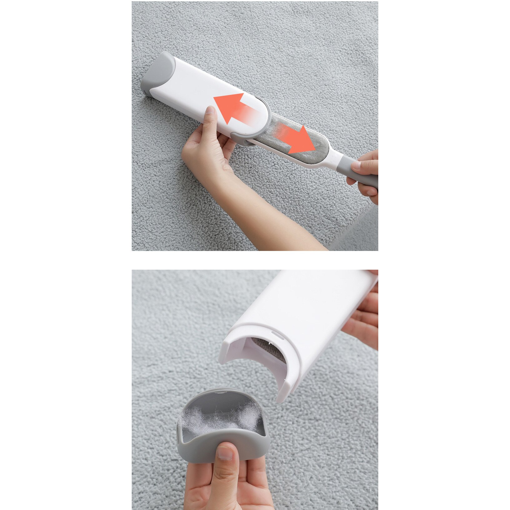 Set 2 perii pentru indepartarea parului de animale de pe haine, Zola ...