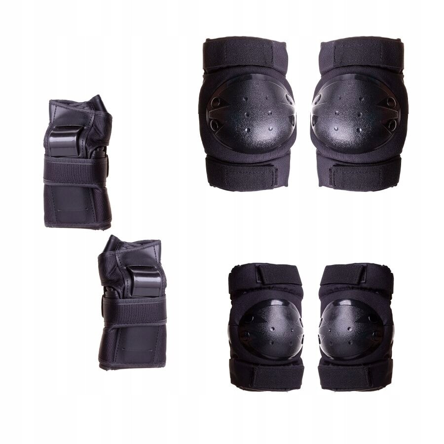 Set 6 aparatori copii, Nylon, M, Negru - eMAG.ro