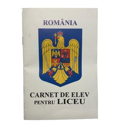 Carnet elev clasele IX-XII, liceu - eMAG.ro