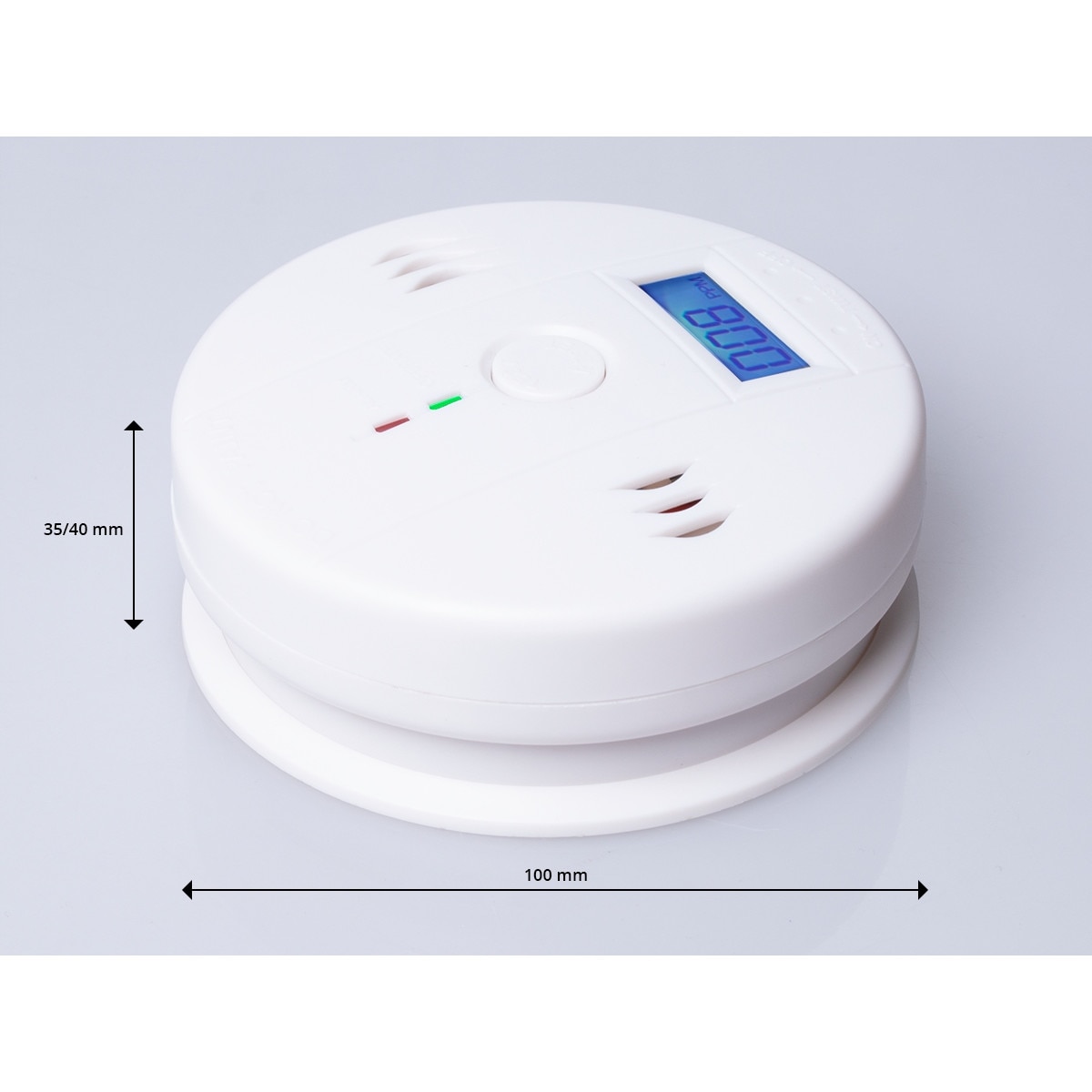 Detector de monoxid de carbon, Alb - eMAG.ro