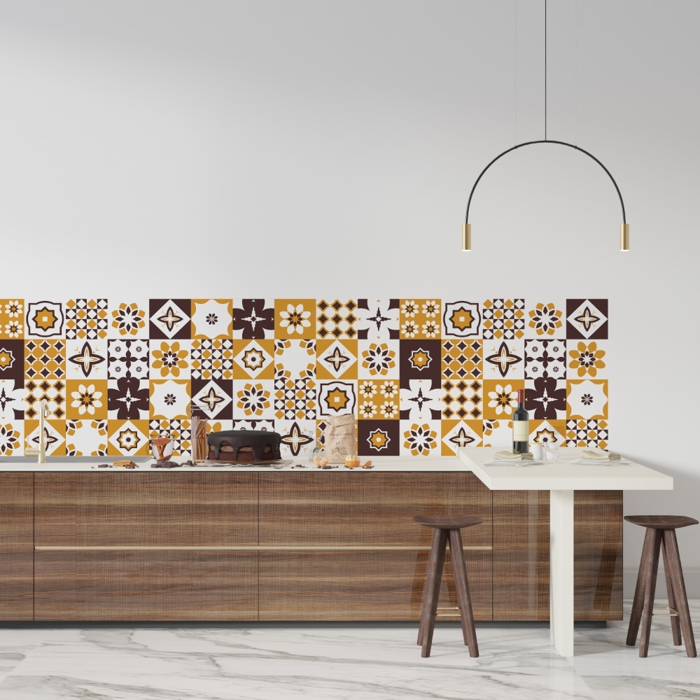 Autocolant faianta, laminat, Priti Global, abstract model, 60x200 cm ...