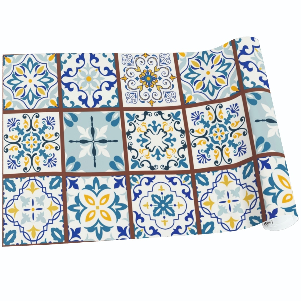 Autocolant faianta, laminat, Priti Global, model imperial, 60x200 cm ...