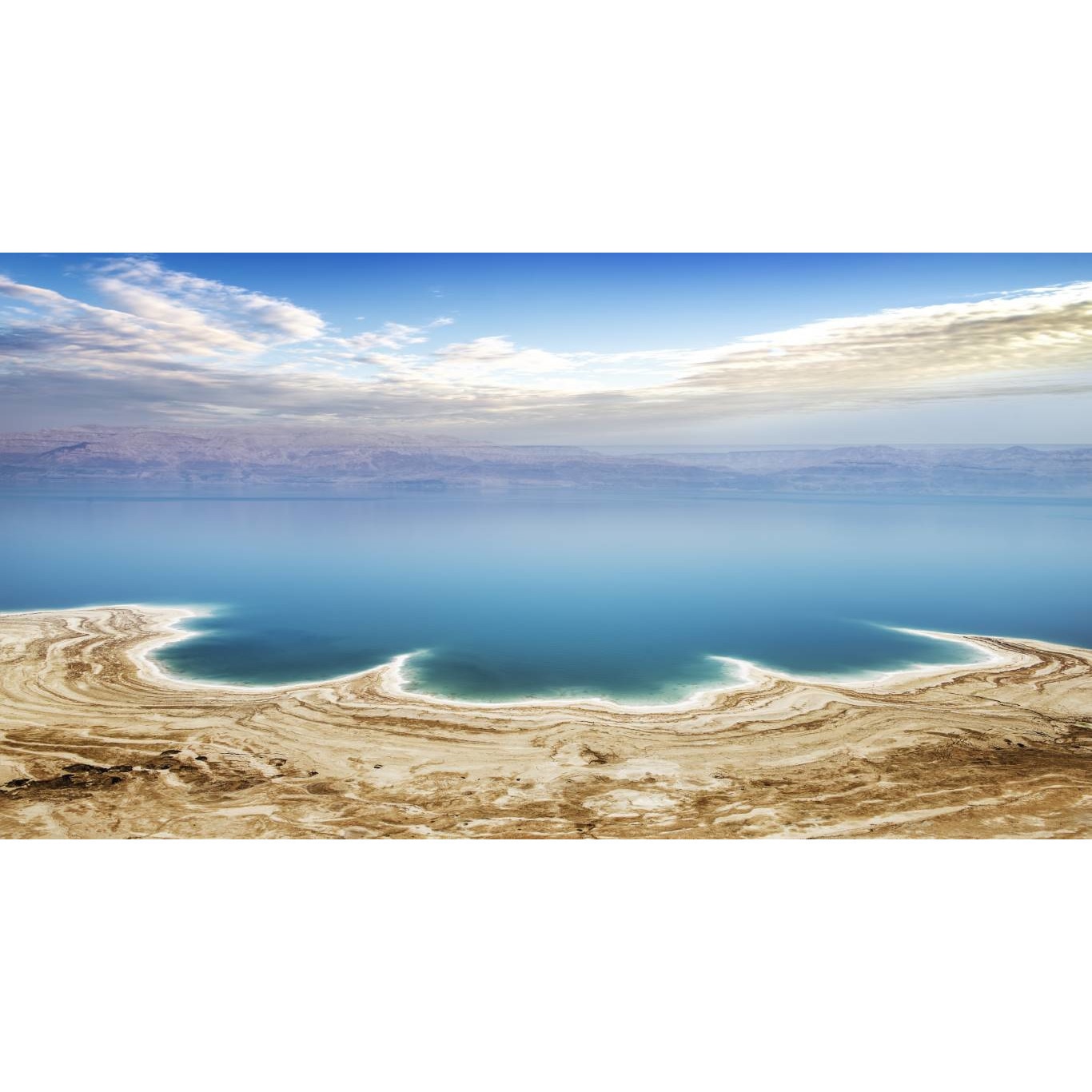 Fototapet autoadeziv PVC - Plaja De La Marea Moarta, 400 x 250 cm - eMAG.ro